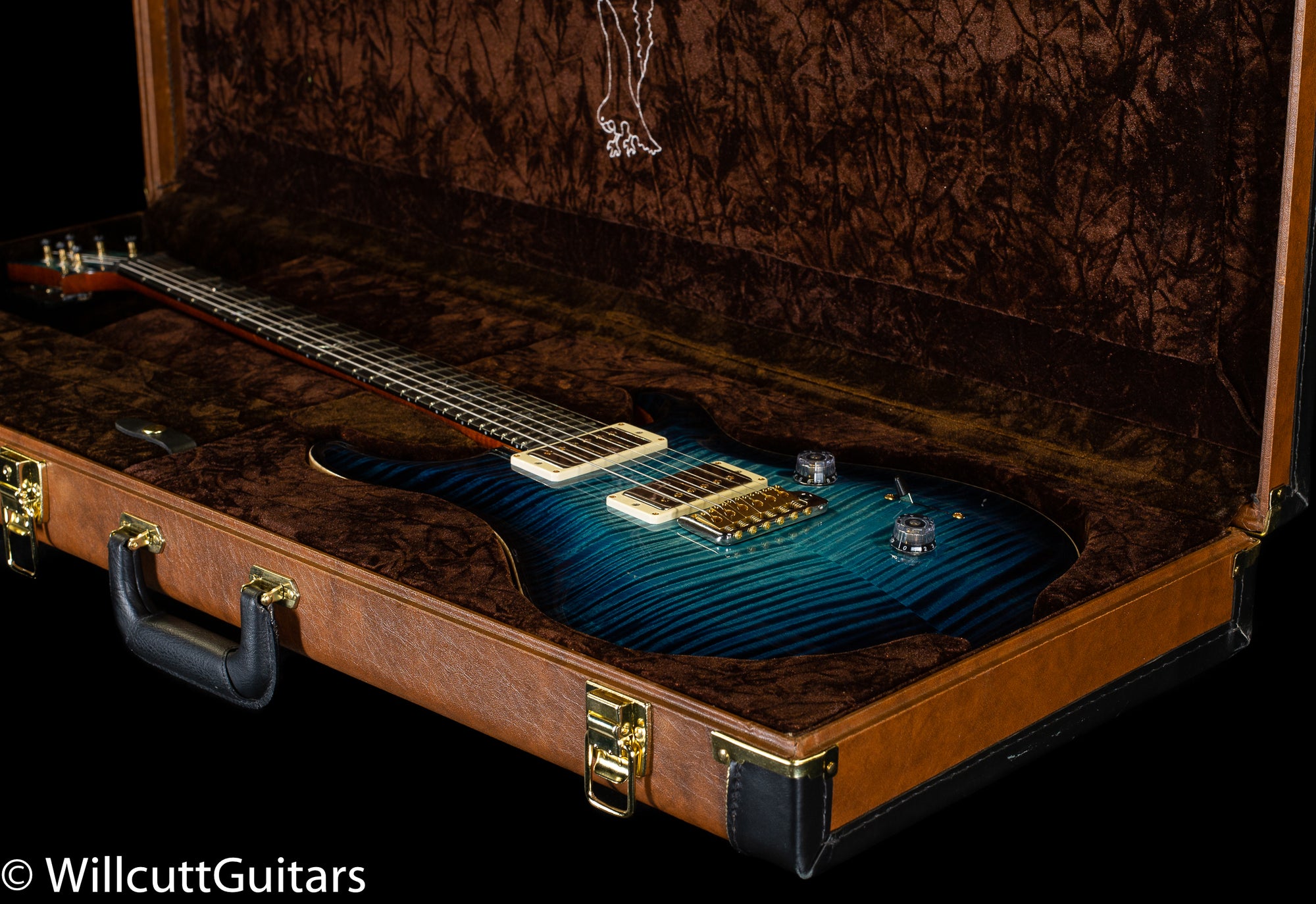 PRS Private Stock 9440 Custom 24 Slate Blue Glow Smokeburst (946 ...