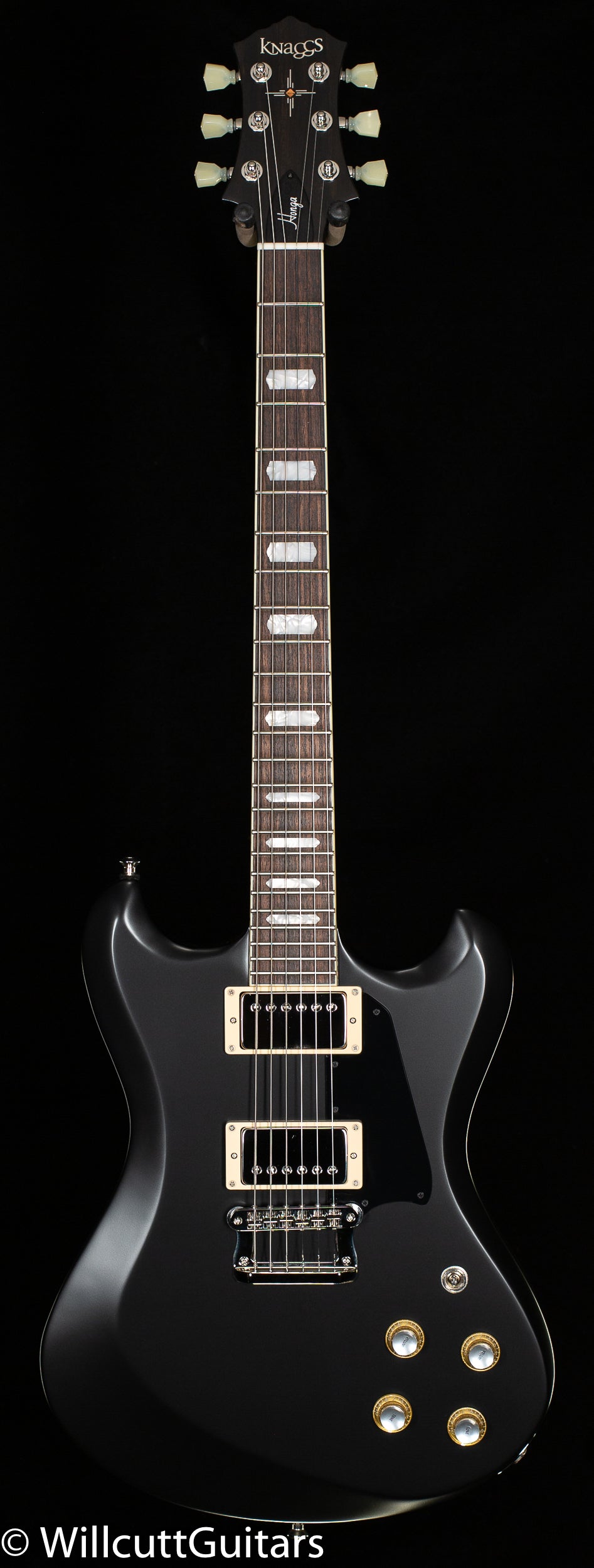 Knaggs Influence Honga Black (104) - Willcutt Guitars