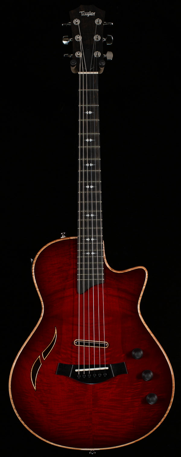 Taylor T5z Pro Cayenne Red Armrest (104) - Willcutt Guitars