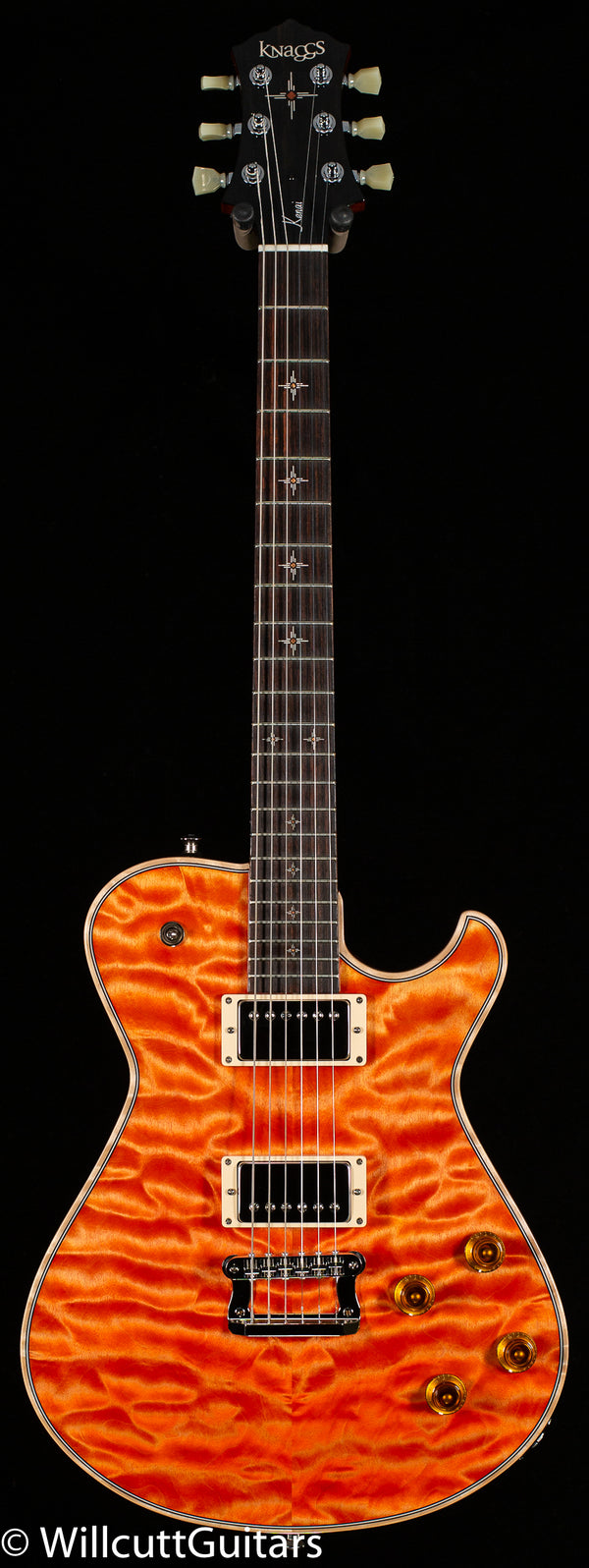Knaggs Influence Kenai Coral Quilt Gloss (900) - Willcutt Guitars
