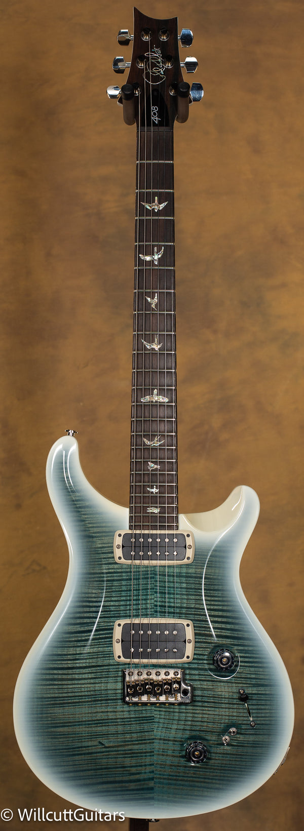 PRS 408 Artist Blue Fog Brazilian Board - Willcutt Guitars