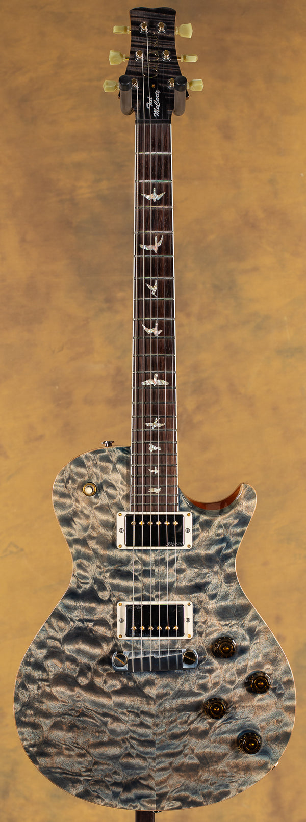 2014 PRS Wood Library Ted McCarty SC245 Faded Whale Blue - Willcutt Guitars