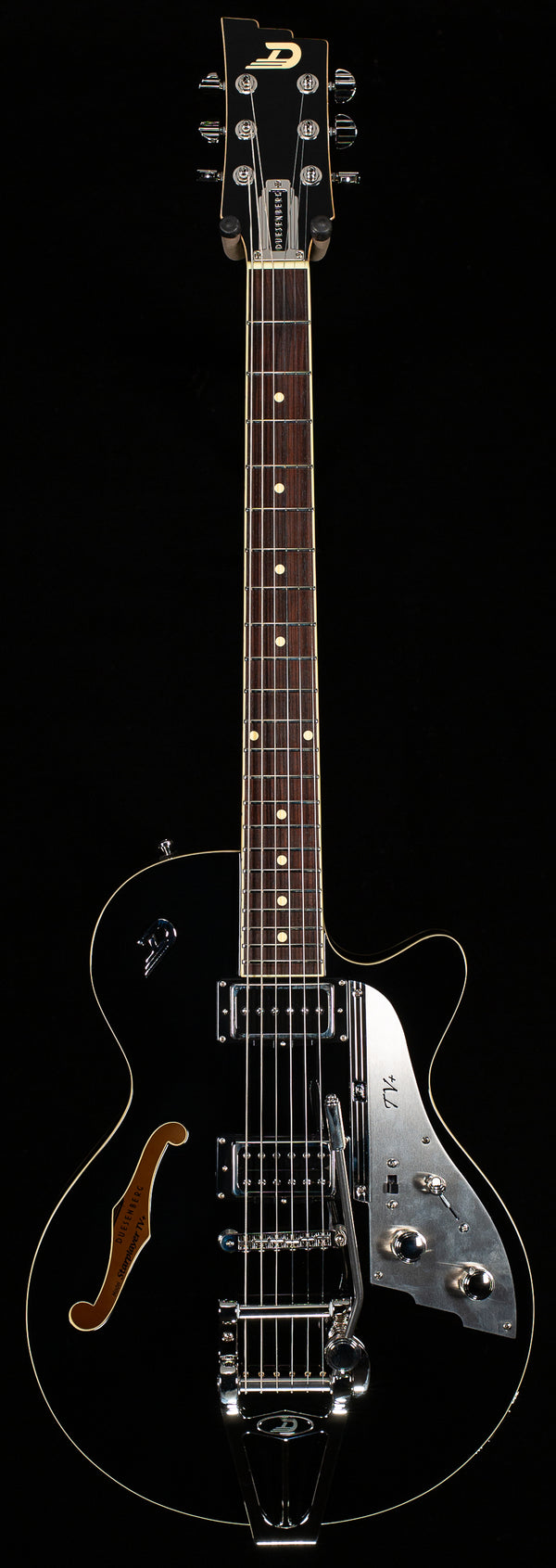 Duesenberg StarPlayer TV Plus Black (194) - Willcutt Guitars