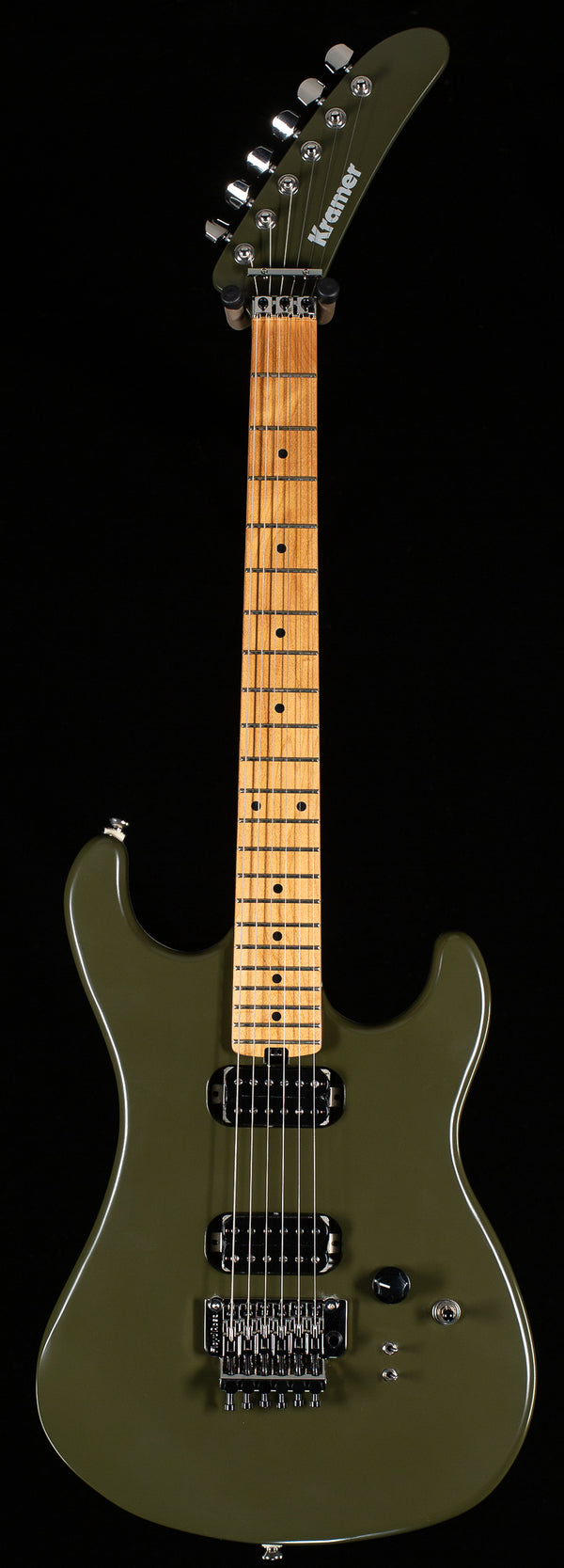 Kramer 84 HH Atlas Green Satin (213) - Willcutt Guitars