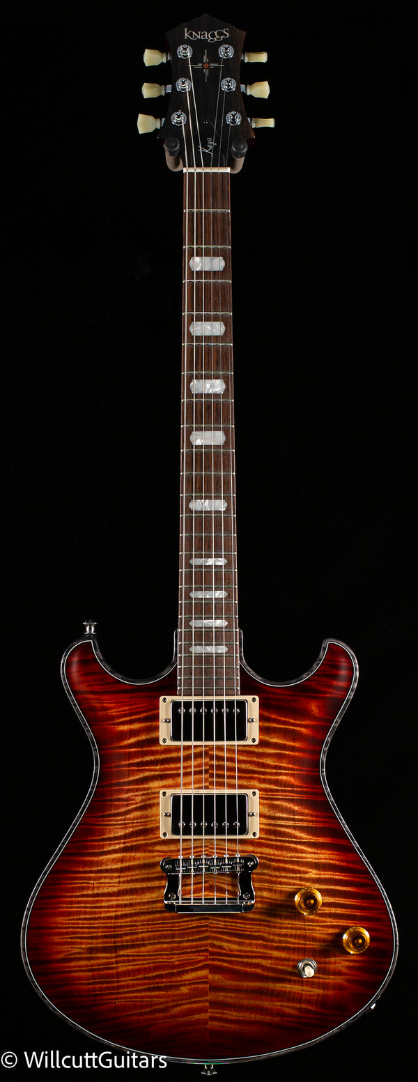Knaggs Influence Keya FireBurst Tier 1 Top (314) - Willcutt Guitars