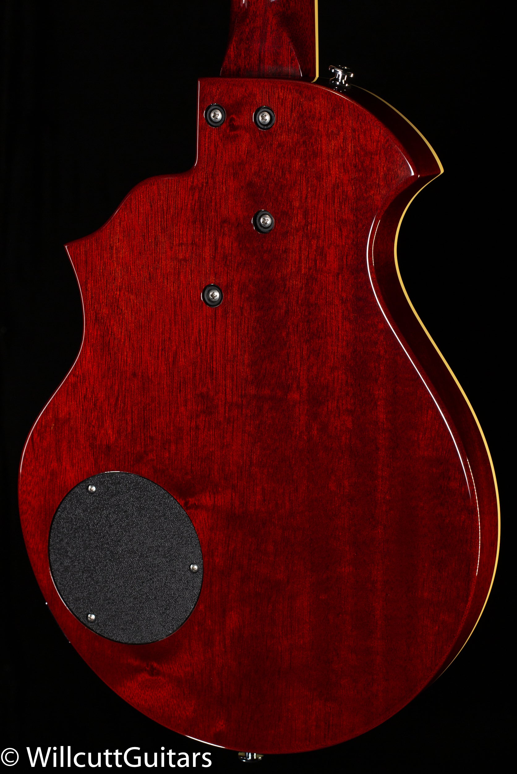 Rick Turner Model T Deluxe Bass, Zack Special 32" Scale Burgundy (807 ...