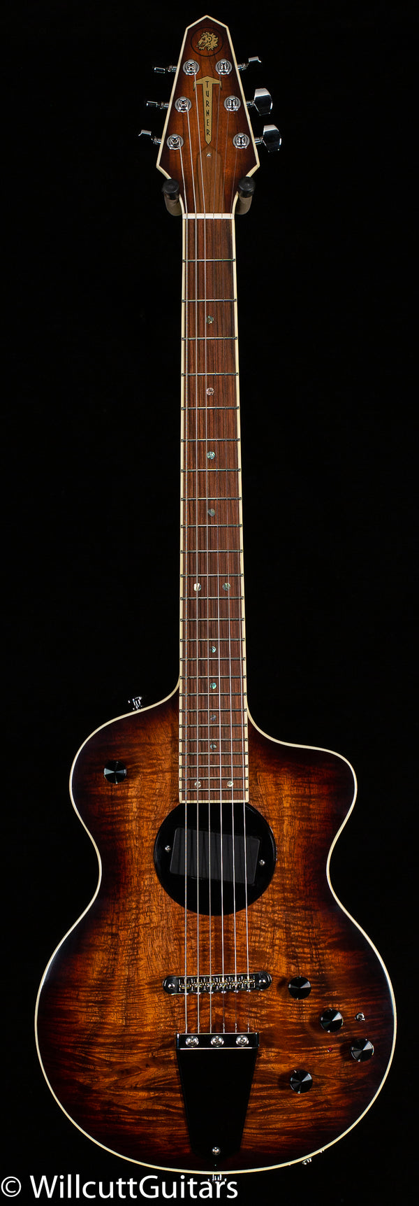 Rick Turner Model 1 Deluxe Figured Koa (851) - Willcutt Guitars