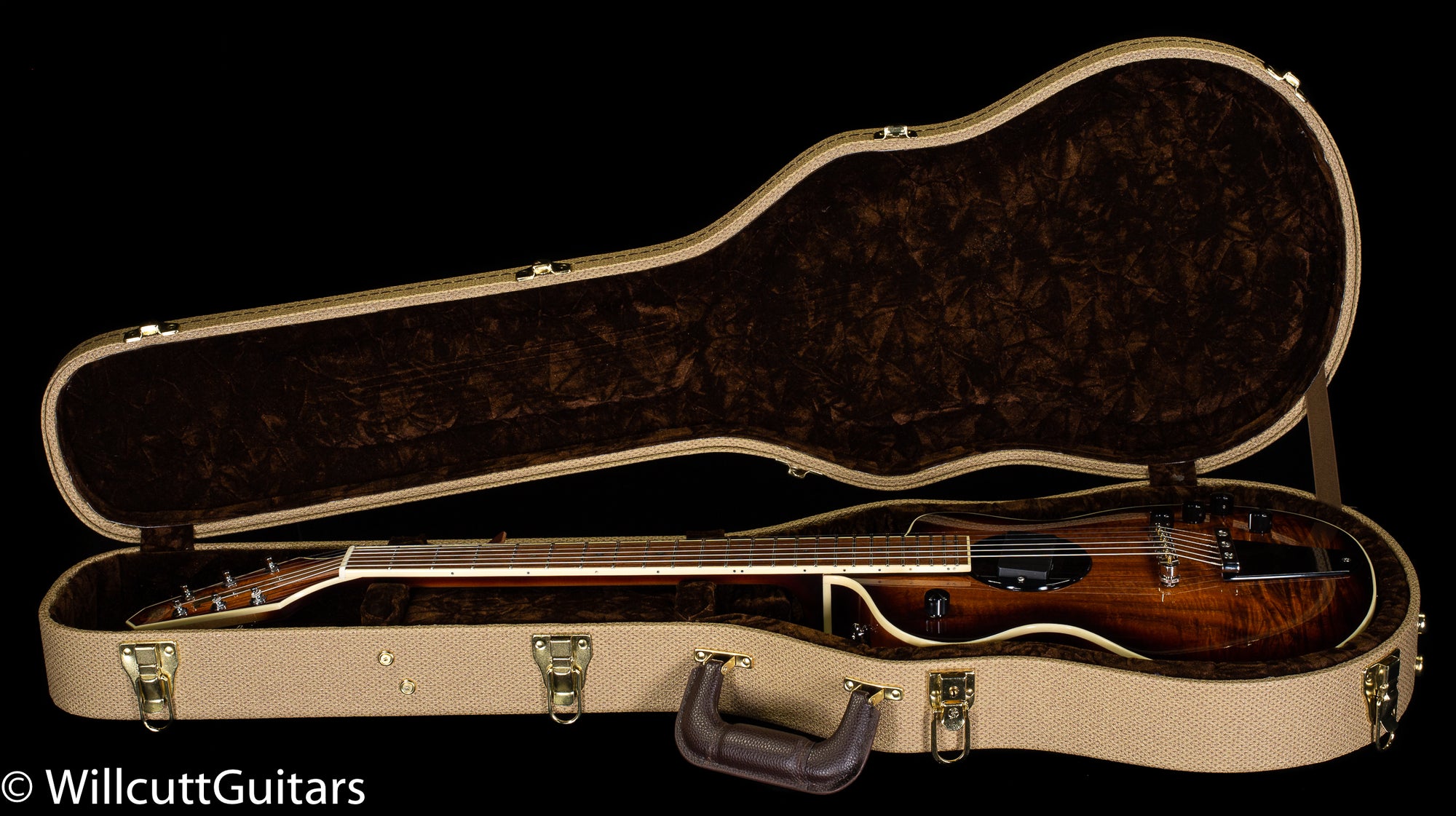 Rick Turner Model 1 Deluxe Figured Koa (851) - Willcutt Guitars