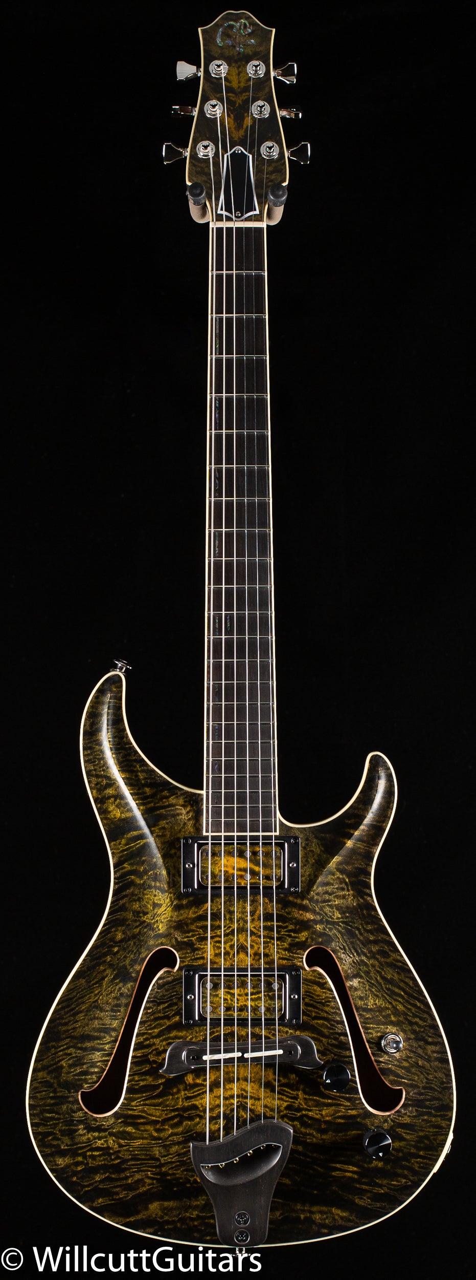 Giffin Standard Extra Hollowbody Quilted Maple Top (260) - Willcutt Guitars