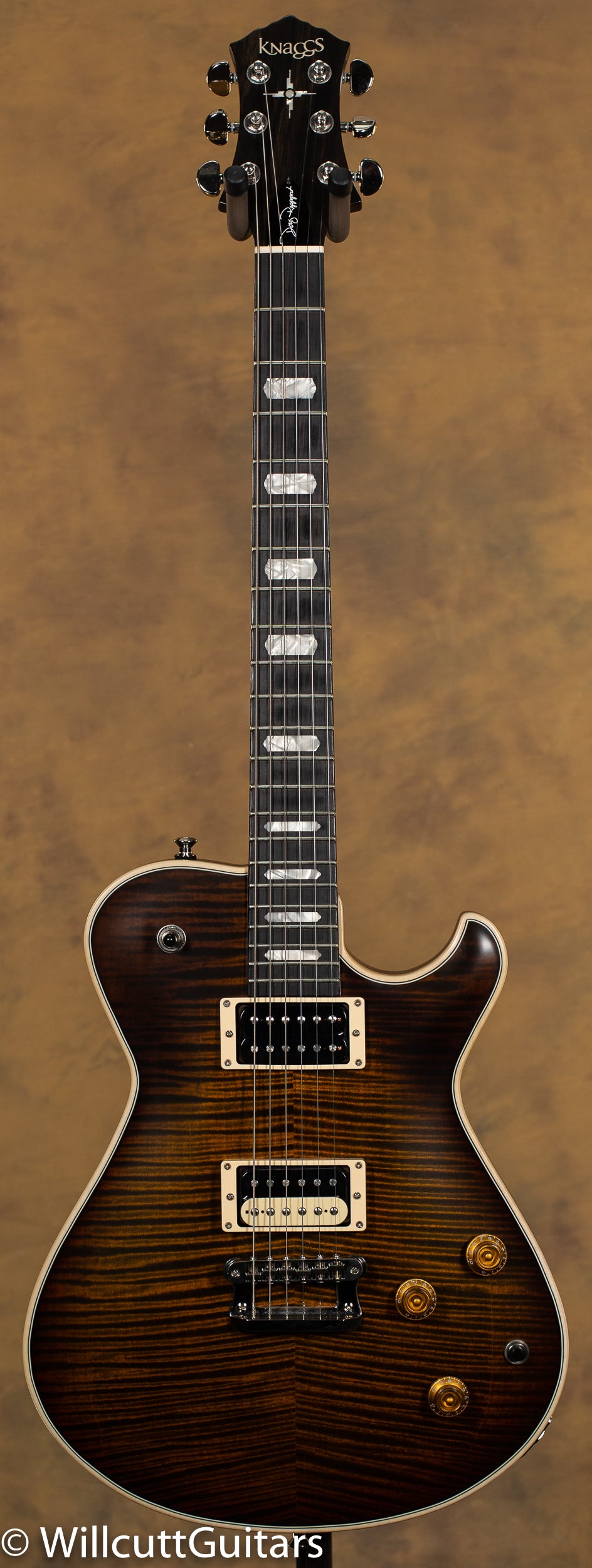 Knaggs Kenai Doug Rappaport Model Tier 1 Sunflower Burst - Willcutt Guitars