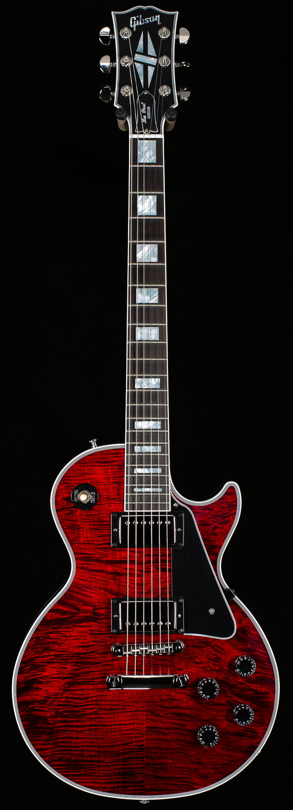 Gibson Custom Shop Les Paul Custom Figured Red Tiger Custom Color (713 ...