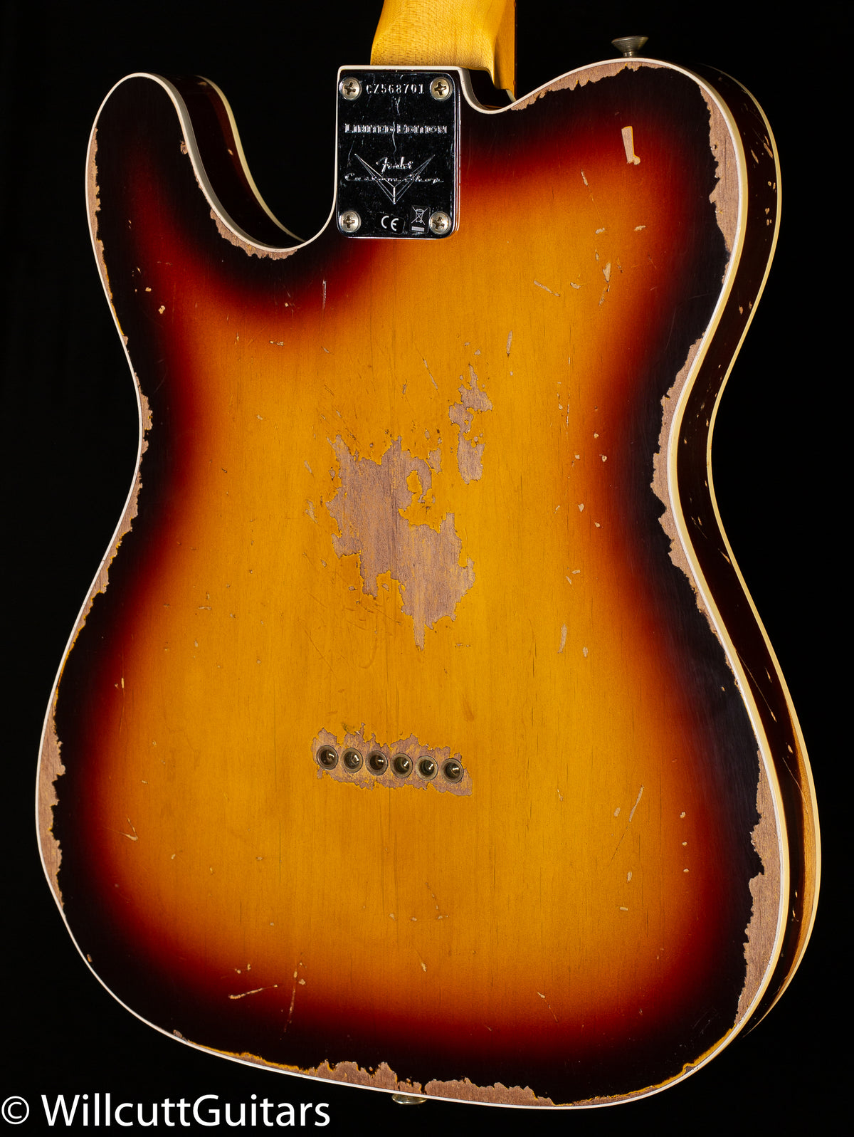 Fender Custom Shop LTD 1960 Telecaster Custom Heavy Relic Chocolate 3 ...
