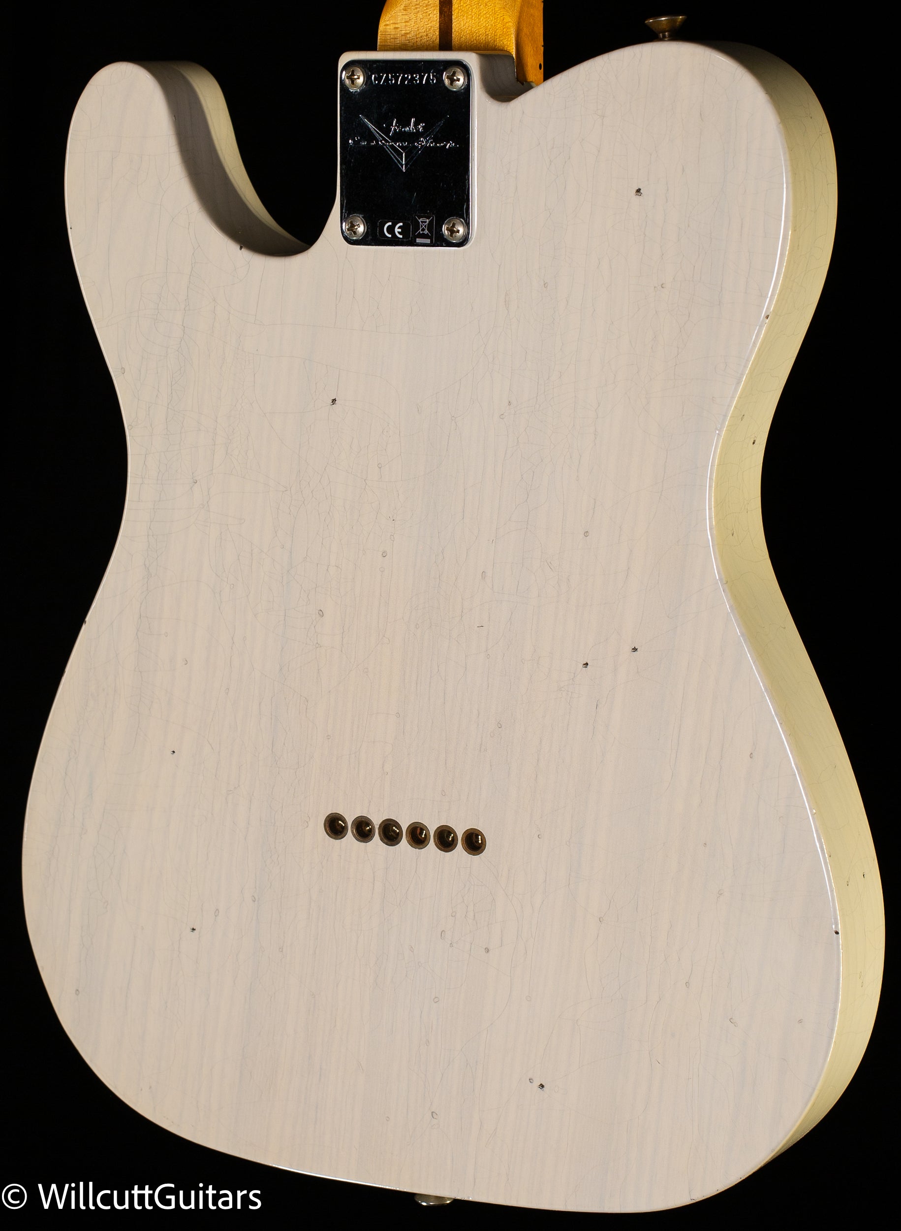 Fender Custom Shop 1957 Telecaster Journeyman Relic Aged White Blonde ...