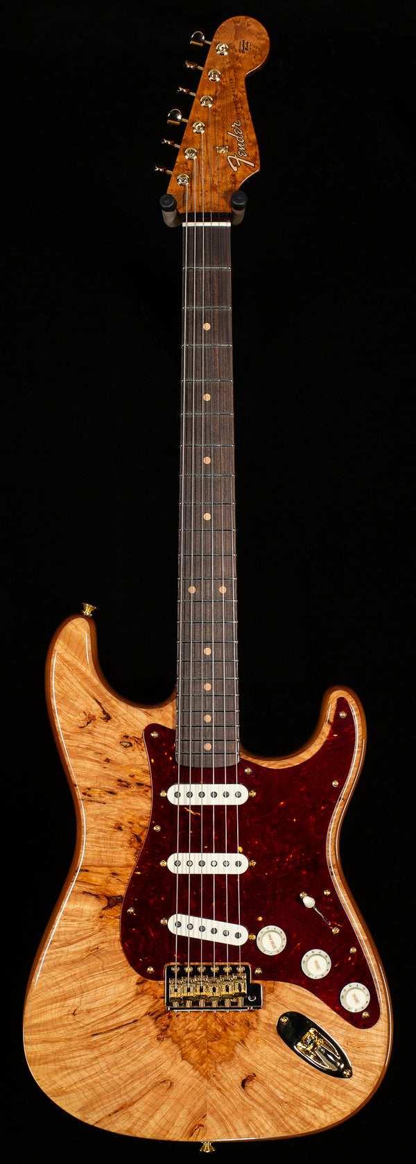 Fender Custom Shop Artisan Maple Burl Stratocaster Aged Natural (858 ...