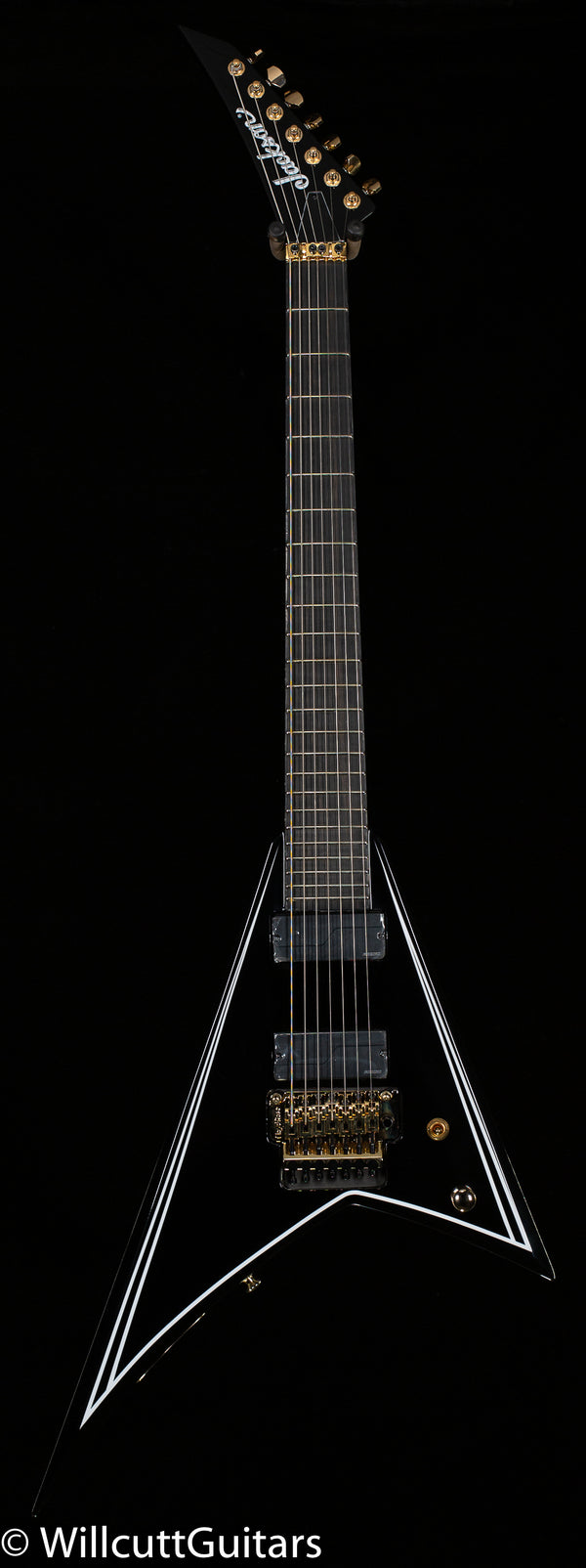 Jackson Pro Series Signature Mark Heylmun Rhoads RR24-7 Ebony Fingerbo ...