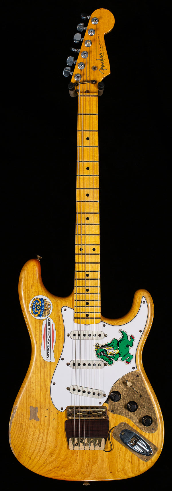 Fender Custom Shop Jerry Garcia Alligator Strat Relic Aged Natural Mas ...