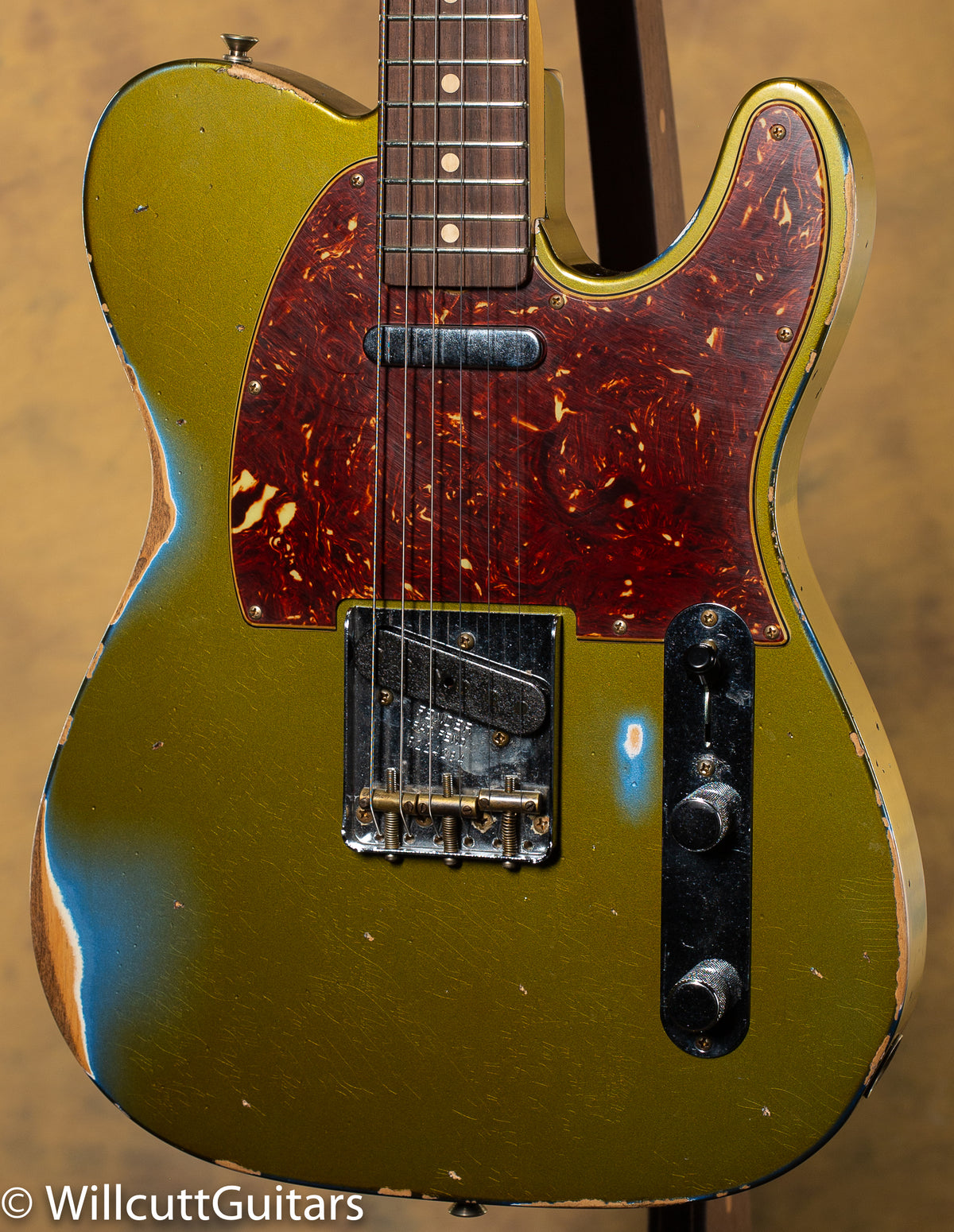 Fender Custom Shop 1961 Telecaster Relic OD Green - Willcutt Guitars