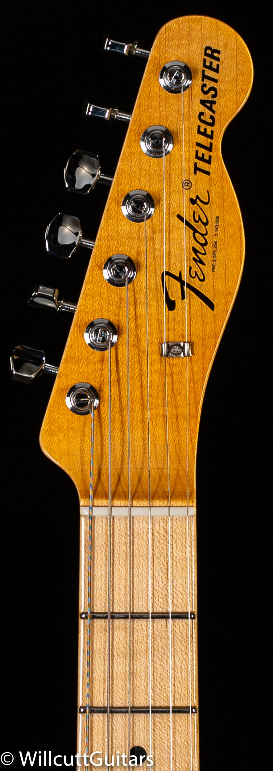 Fender Custom Shop Vintage Custom 1968 Telecaster Thinline Aged Natura ...