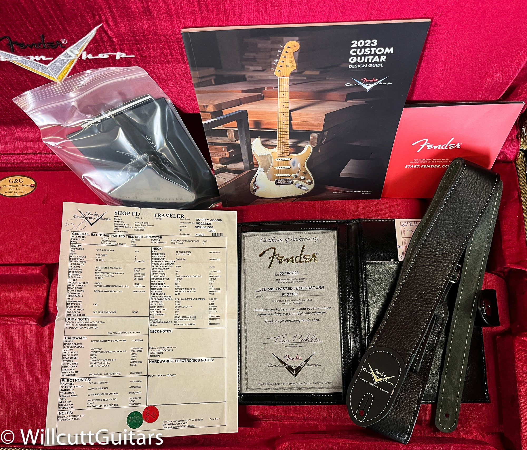 Fender Custom Shop LTD 50’s Twisted Telecaster Custom Journeyman Relic ...