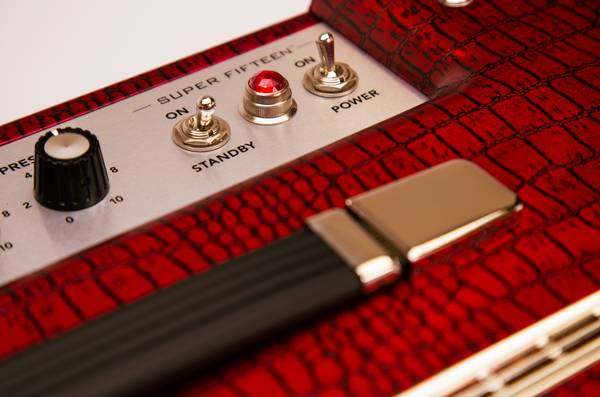 Magnatone Super 15, 1x12 Combo Red Croc - Willcutt Guitars