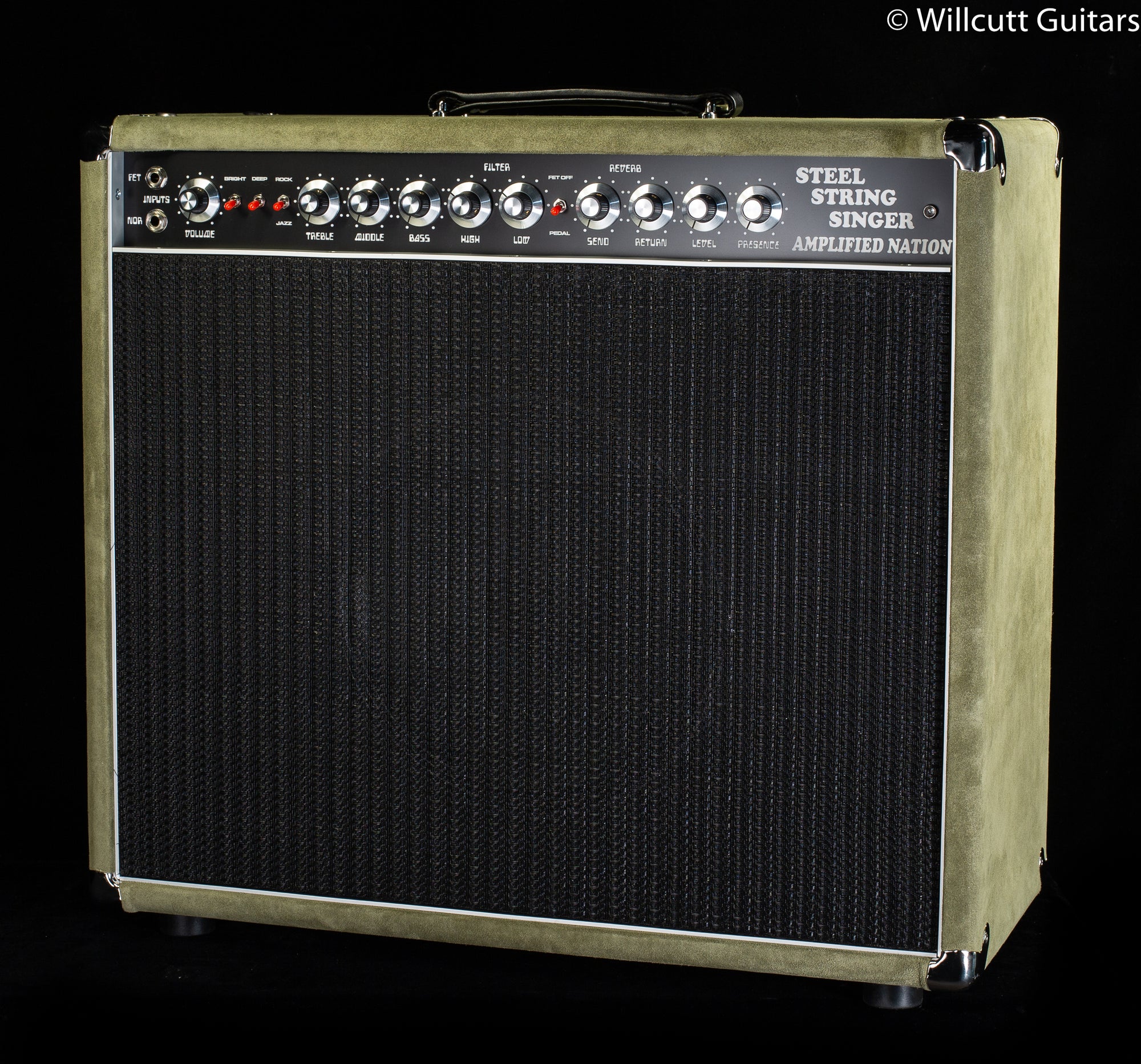 Amplified Nation Steel String Singer 50W Combo Moss Suede - Willcutt ...