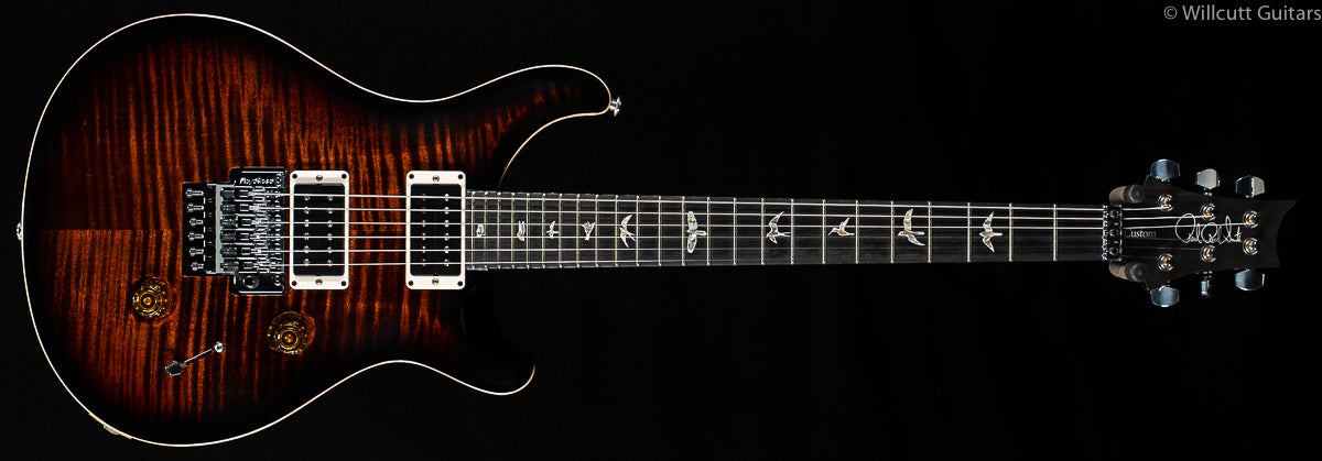 PRS Floyd Custom 24 Tortoise Shell Smokeburst (472) - Willcutt Guitars