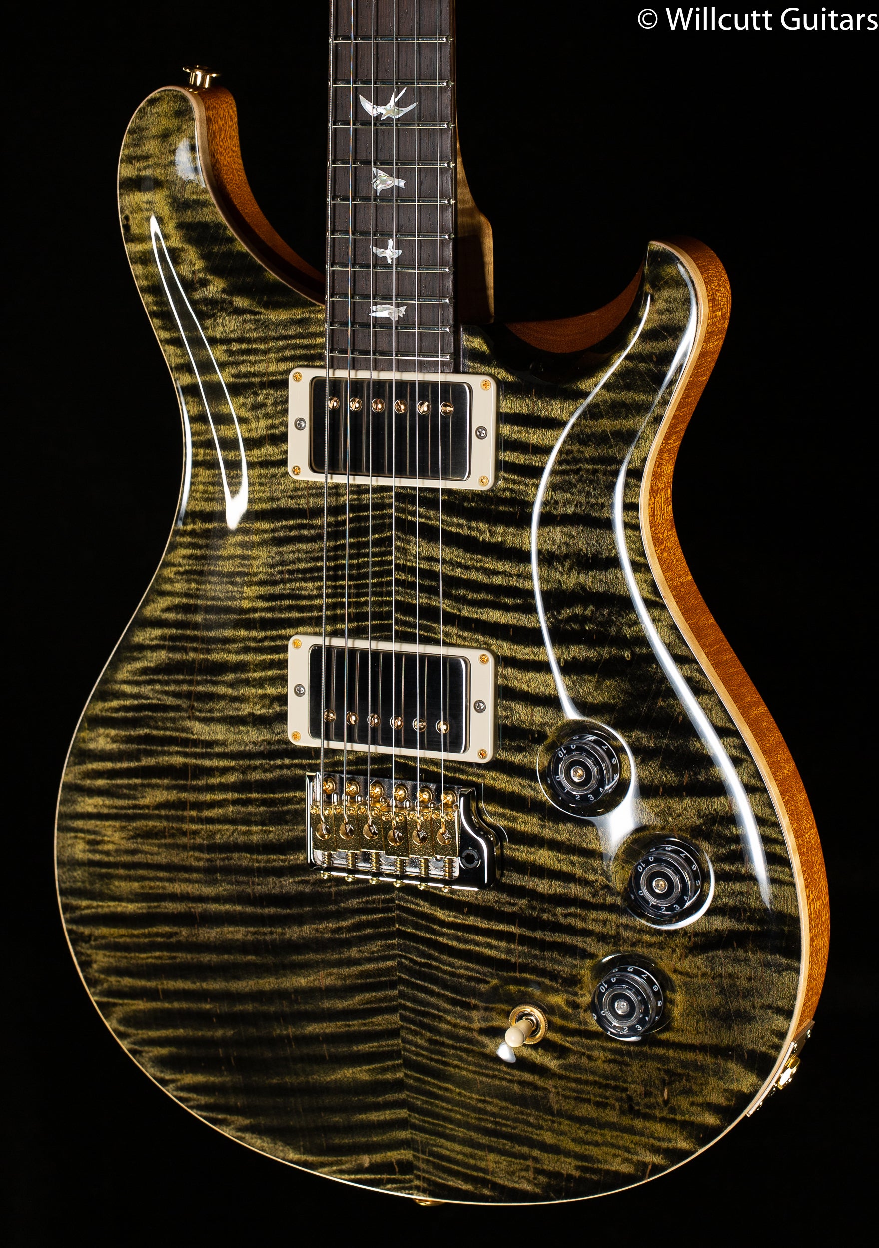 PRS Wood Library DGT Obsidian Roasted Maple - Willcutt Guitars