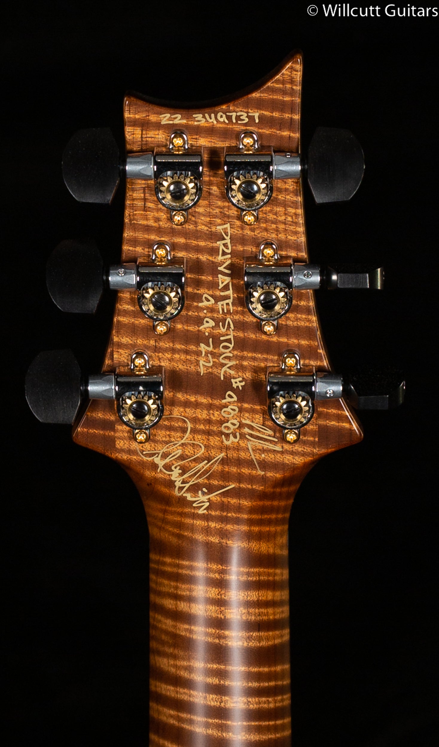 PRS Private Stock 9883 Custom 22 Beach Fade Koi Inlay (737) - Willcutt ...
