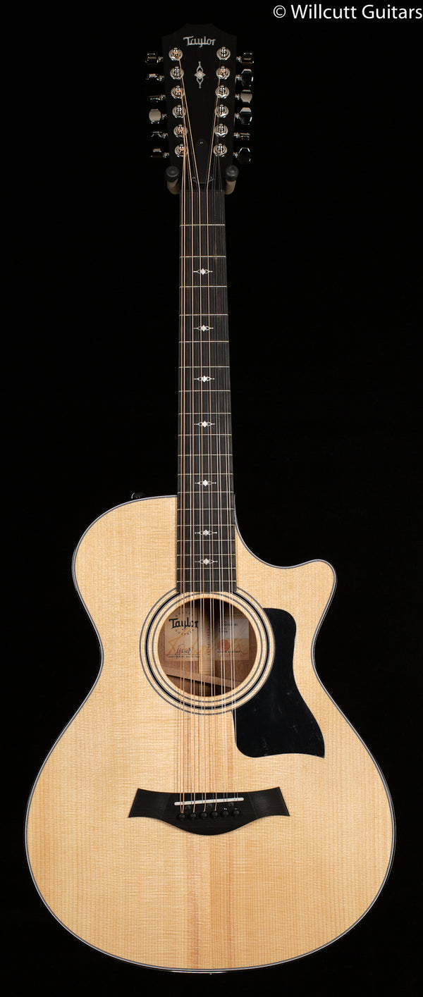 Taylor 352ce Grand Concert 12 String Sitka/Sapele (140) - Willcutt Guitars