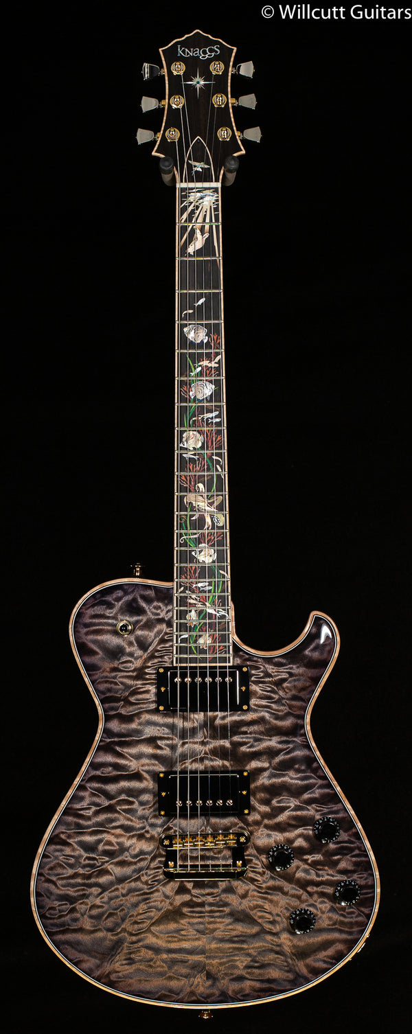 Knaggs Influence Kenai Limited "Reef of Life" Charcoal Burst Quilt Tie ...