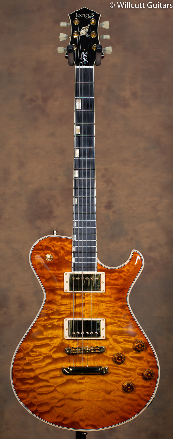 Knaggs Steve Stevens SSC Tier 1 Quilt Vintage Burst - Willcutt Guitars