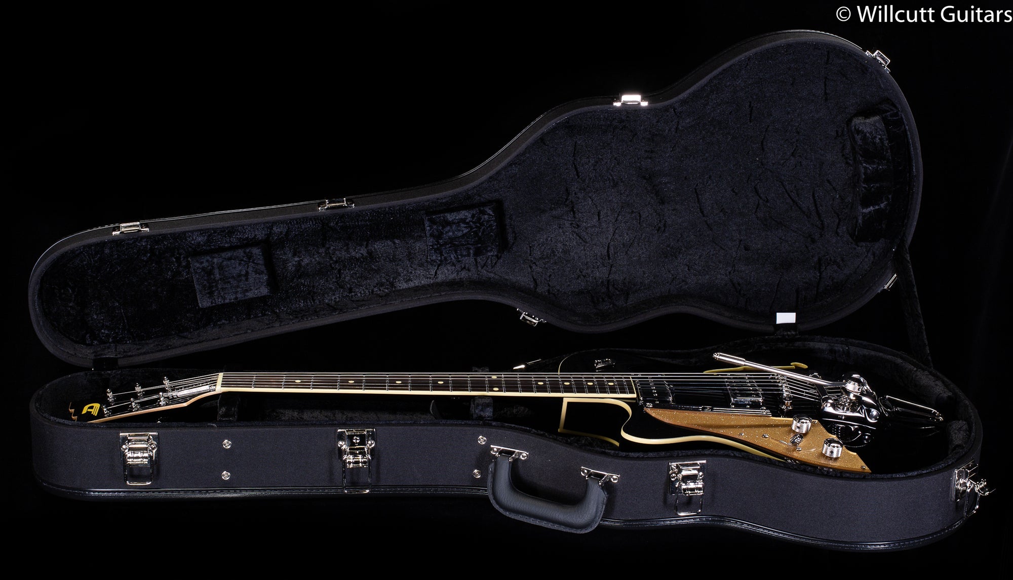 Duesenberg Starplayer TV Black Lefty - Willcutt Guitars