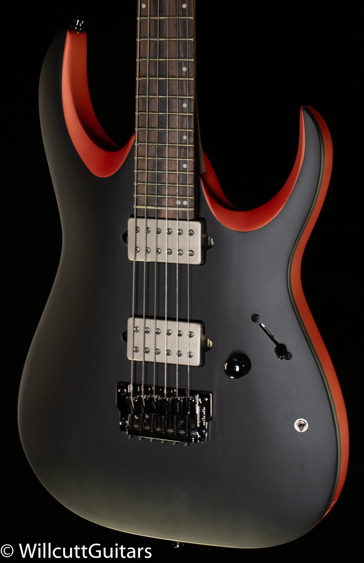 Ibanez RG Axion Label RGA61ALN Orange Eclipse Matte - Willcutt Guitars