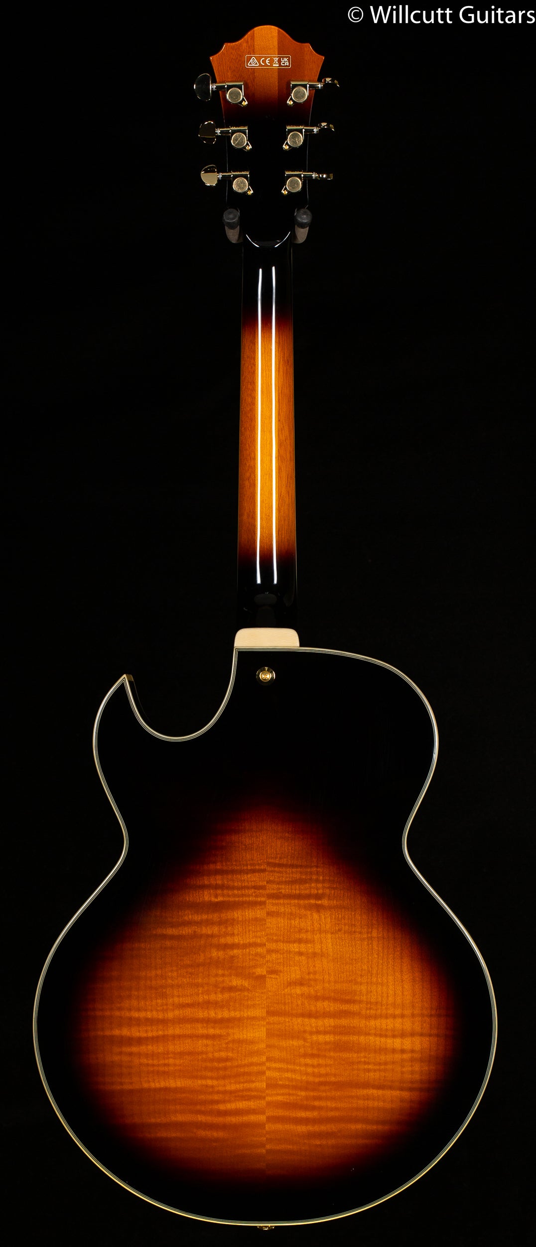 Ibanez George Benson Signature LGB30 Vintage Yellow Sunburst (630) - Willcutt Guitars