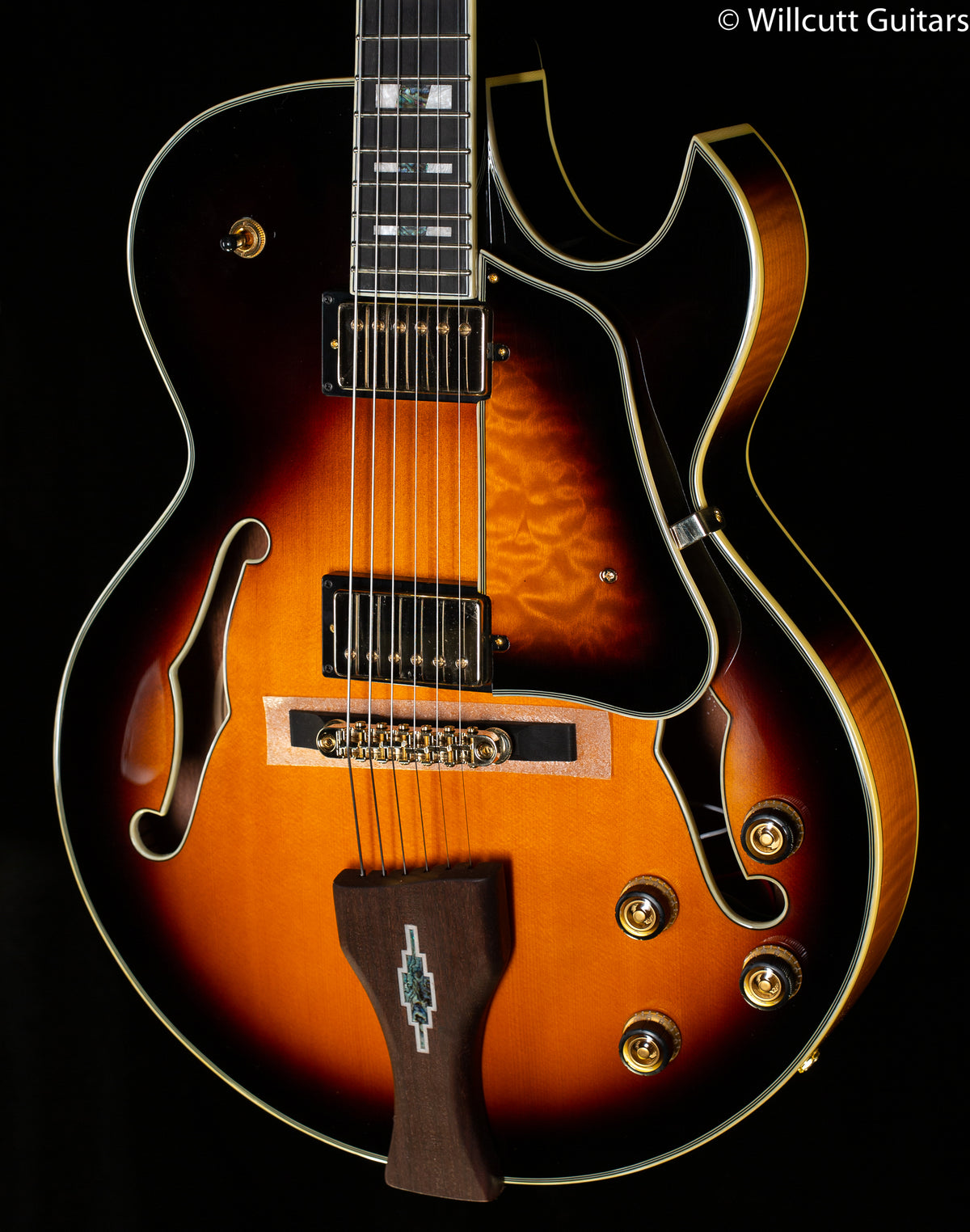 Ibanez George Benson Signature LGB30 Vintage Yellow Sunburst (630) - Willcutt Guitars