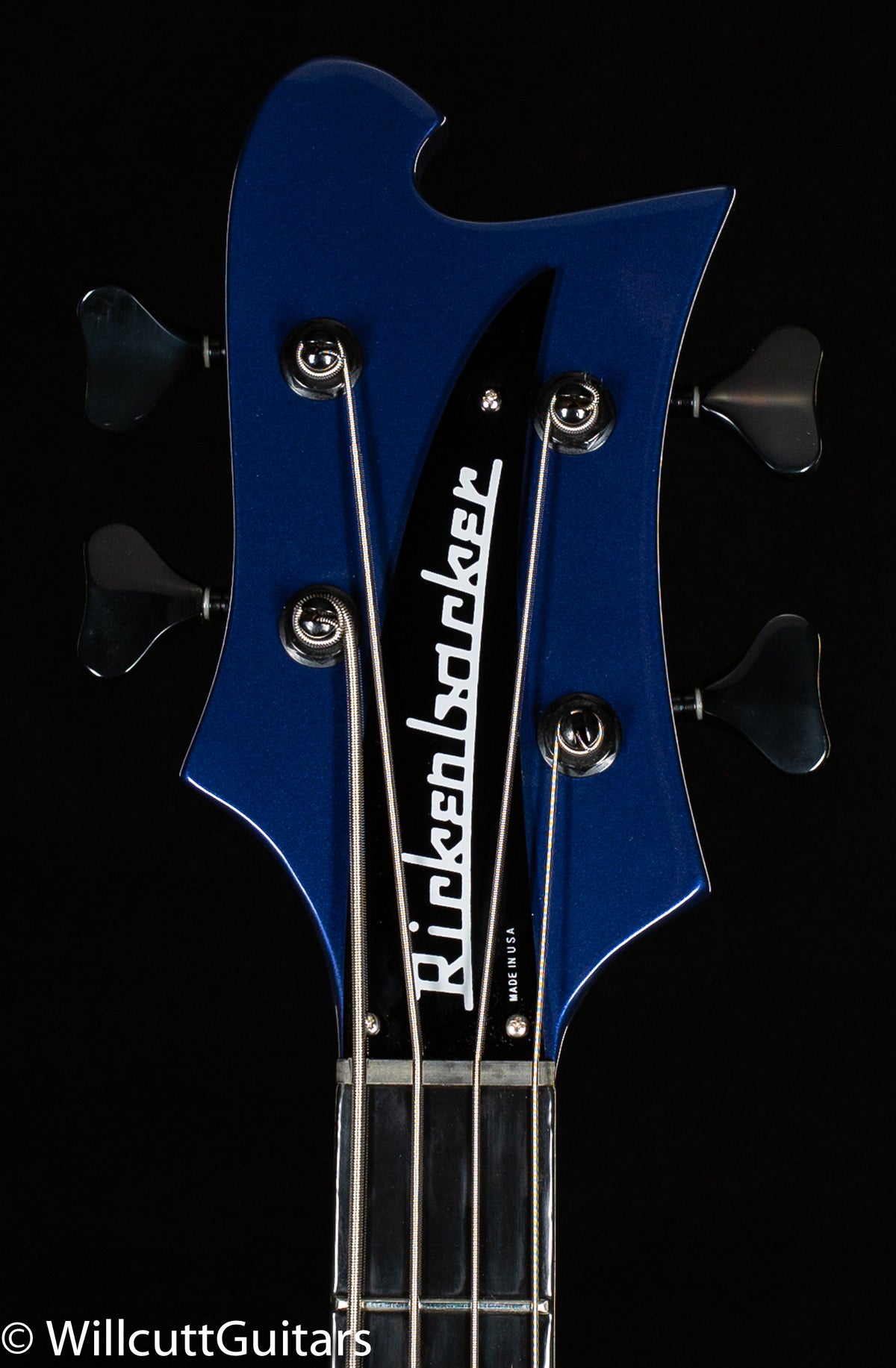 Rickenbacker 4030 Short Scale Bass Midnight Blue (767) - Willcutt Guitars