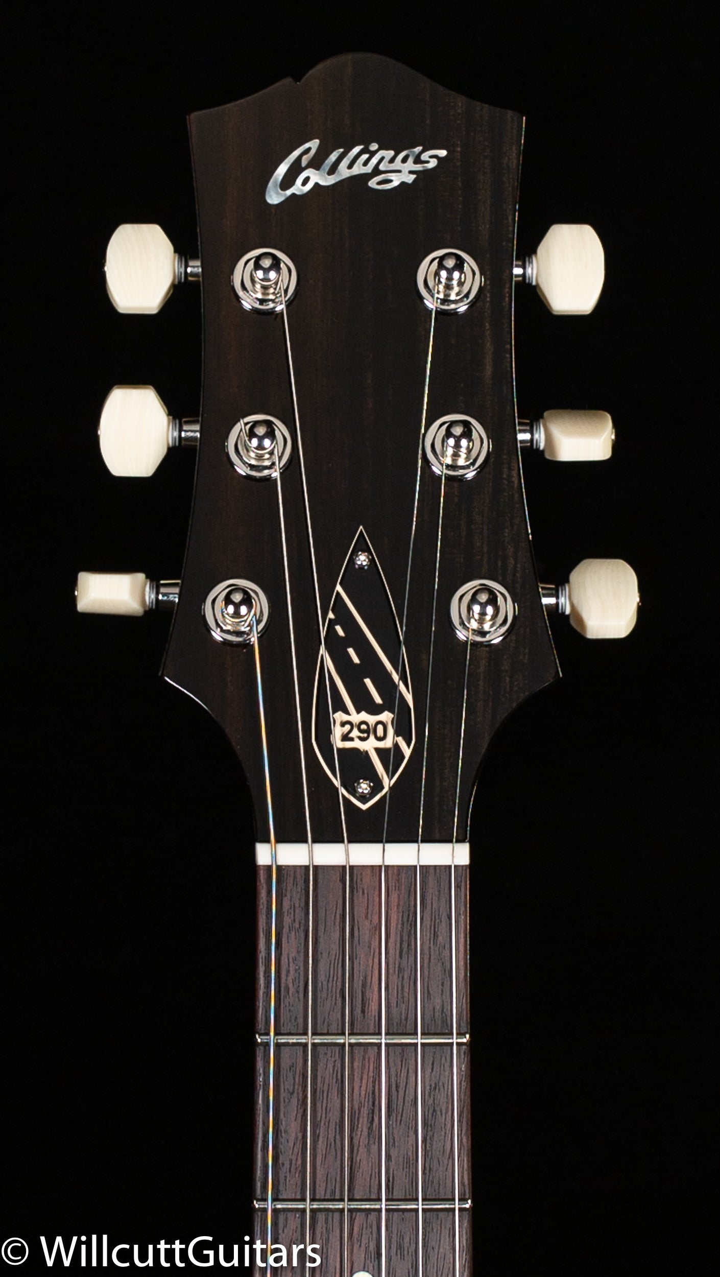 Collings 290 Walnut Gold Foil Pickups (761) - Willcutt Guitars