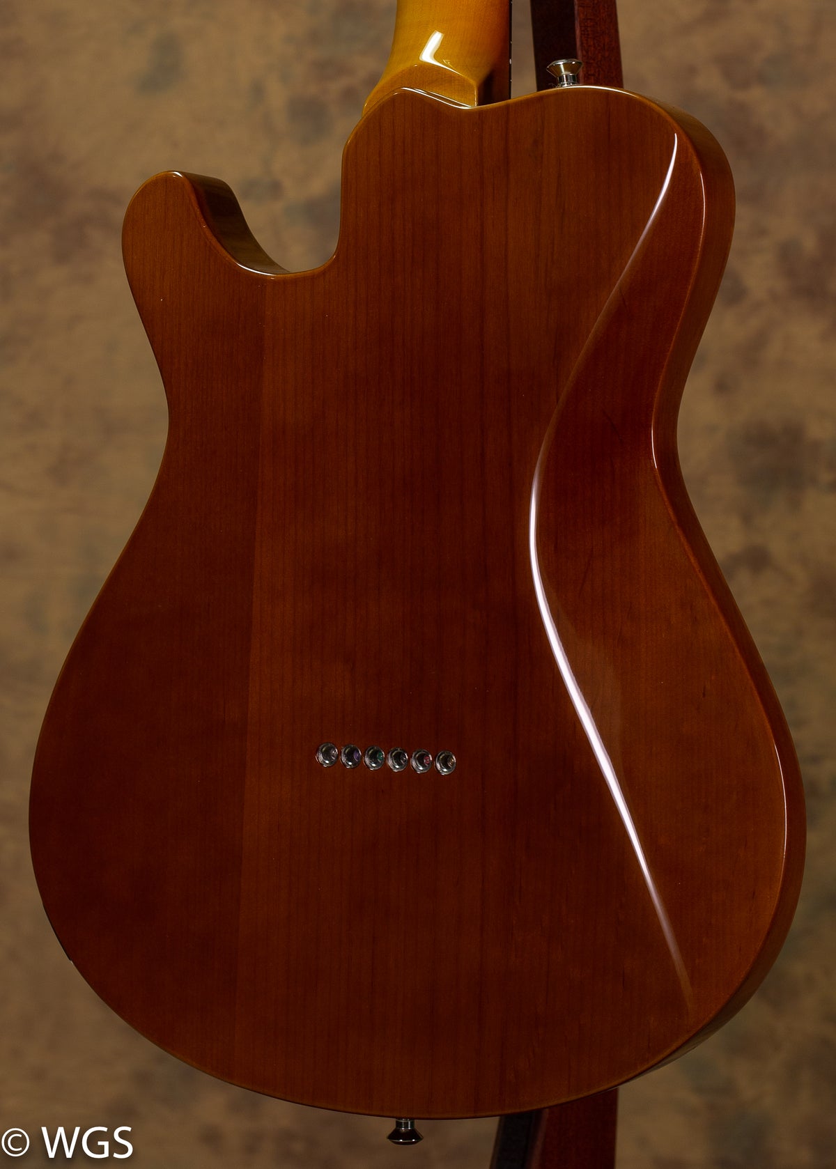 Knaggs Choptank Honey Burst Tier 1 Quilt BRW USED - Willcutt Guitars