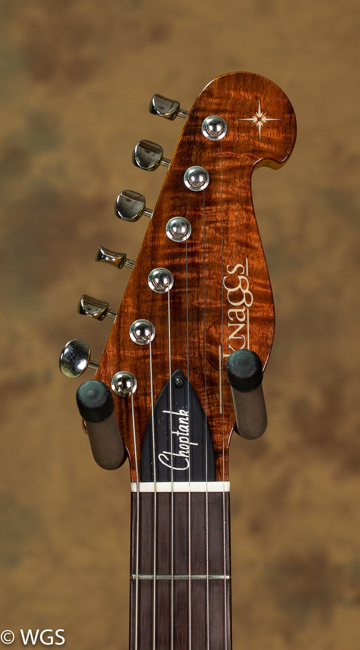 Knaggs Choptank Honey Burst Tier 1 Quilt BRW USED - Willcutt Guitars