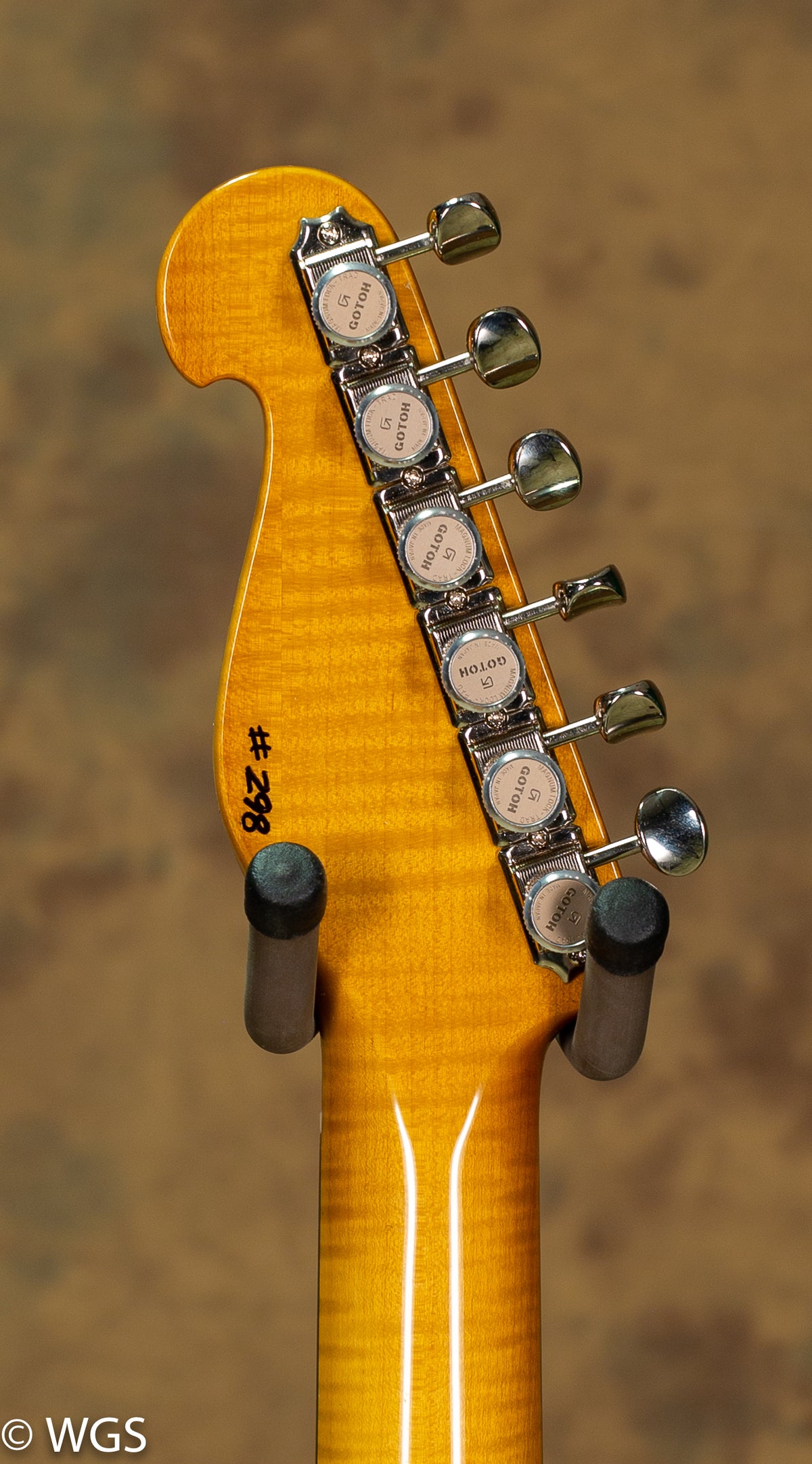 Knaggs Choptank Honey Burst Tier 1 Quilt BRW USED - Willcutt Guitars