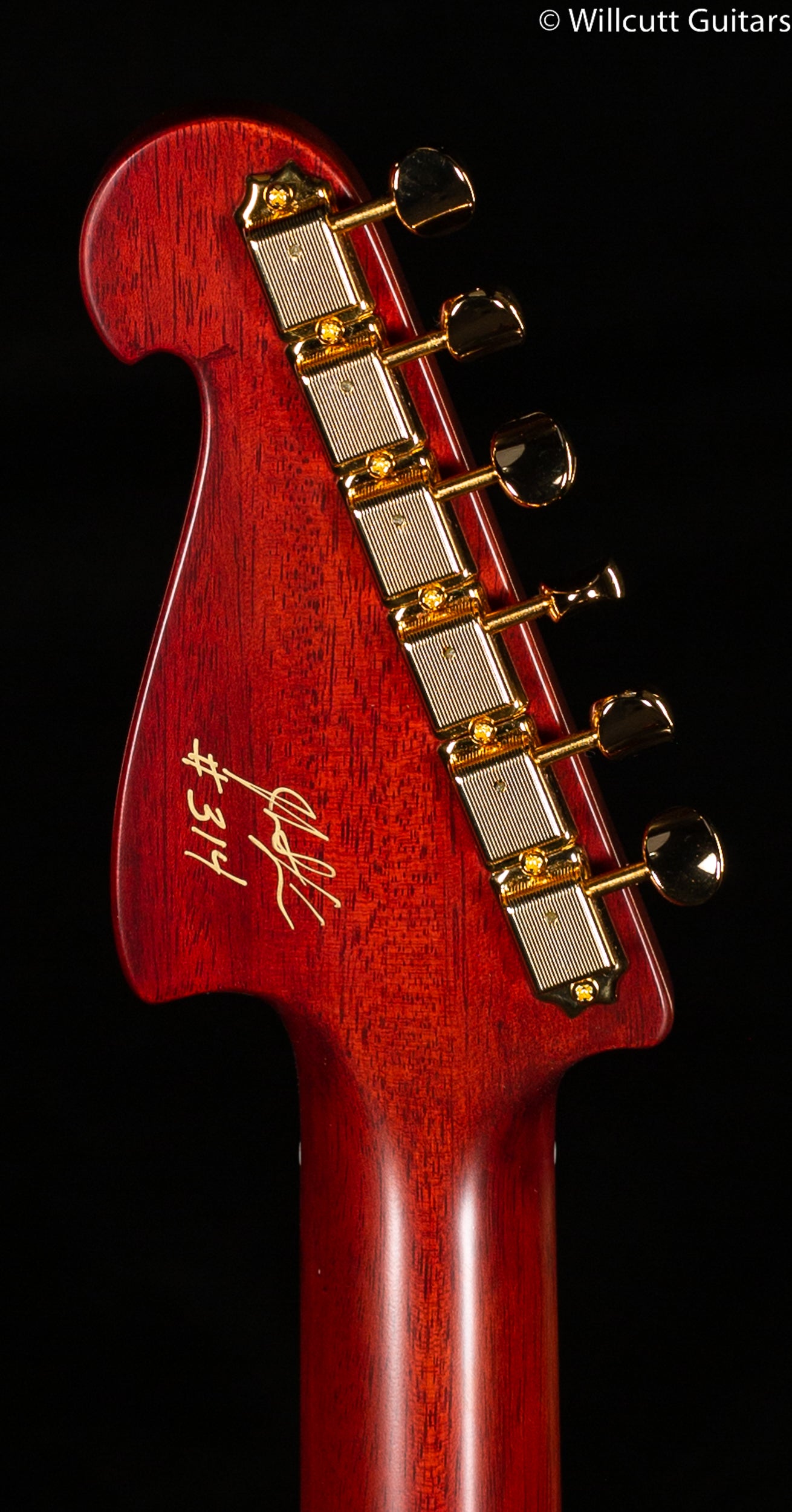 Knaggs Influence Chena Satin Old Red Violin (314) - Willcutt Guitars