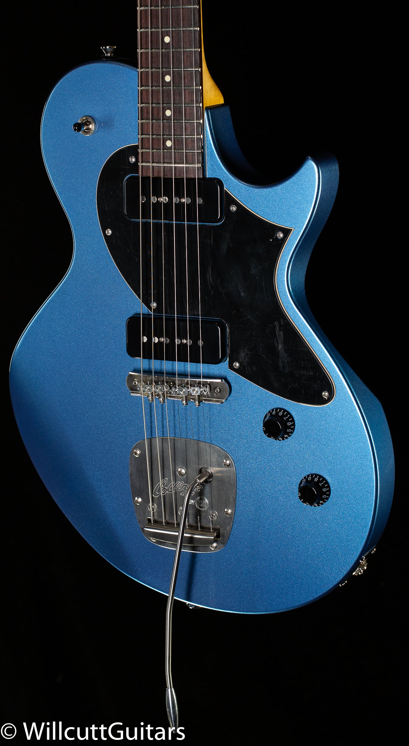 Collings 360 LT M Electric Guitar Pelham Blue (815) - Willcutt Guitars
