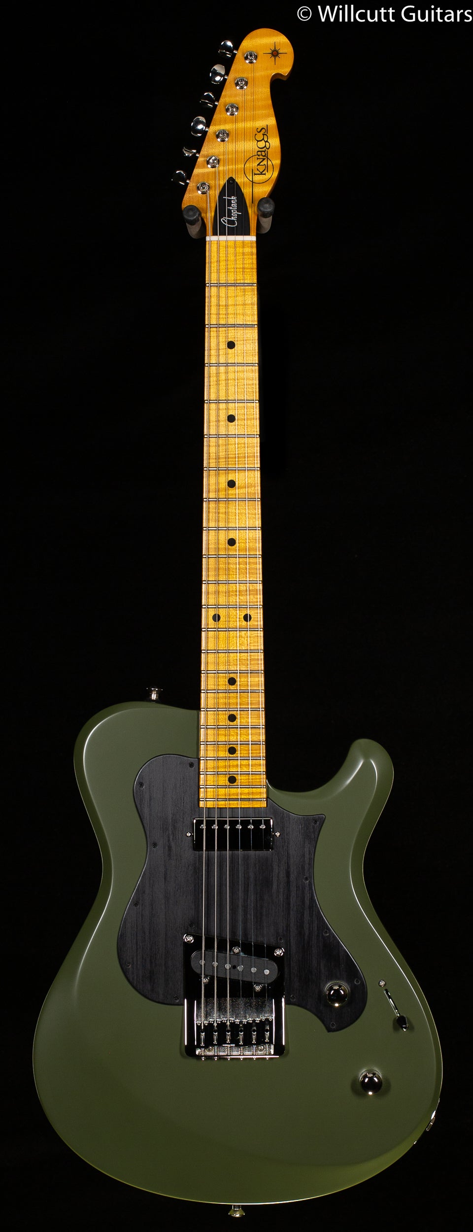 Knaggs Chesapeake Choptank HT - TM - Olive Drab - Willcutt Guitars