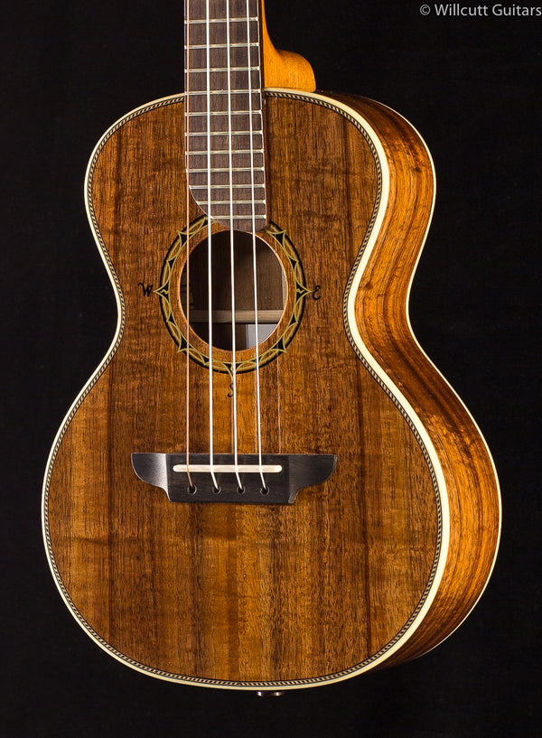Renaissance Compass Rose Tenor Koa Ukulele (452) - Willcutt Guitars