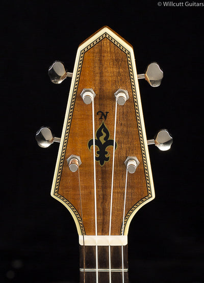 Renaissance Compass Rose Tenor Koa Ukulele (452) - Willcutt Guitars