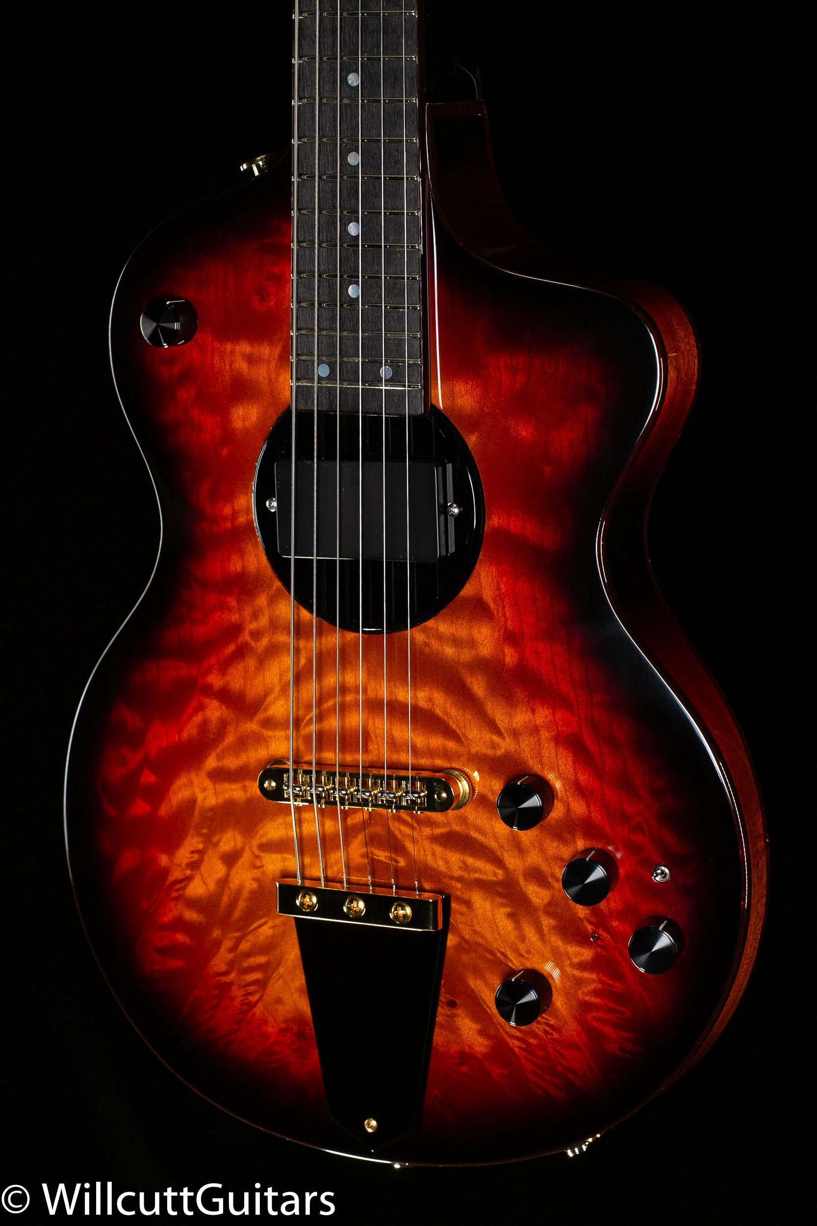 Rick Turner Model 1 Deluxe Quilted Maple (840) - Willcutt Guitars