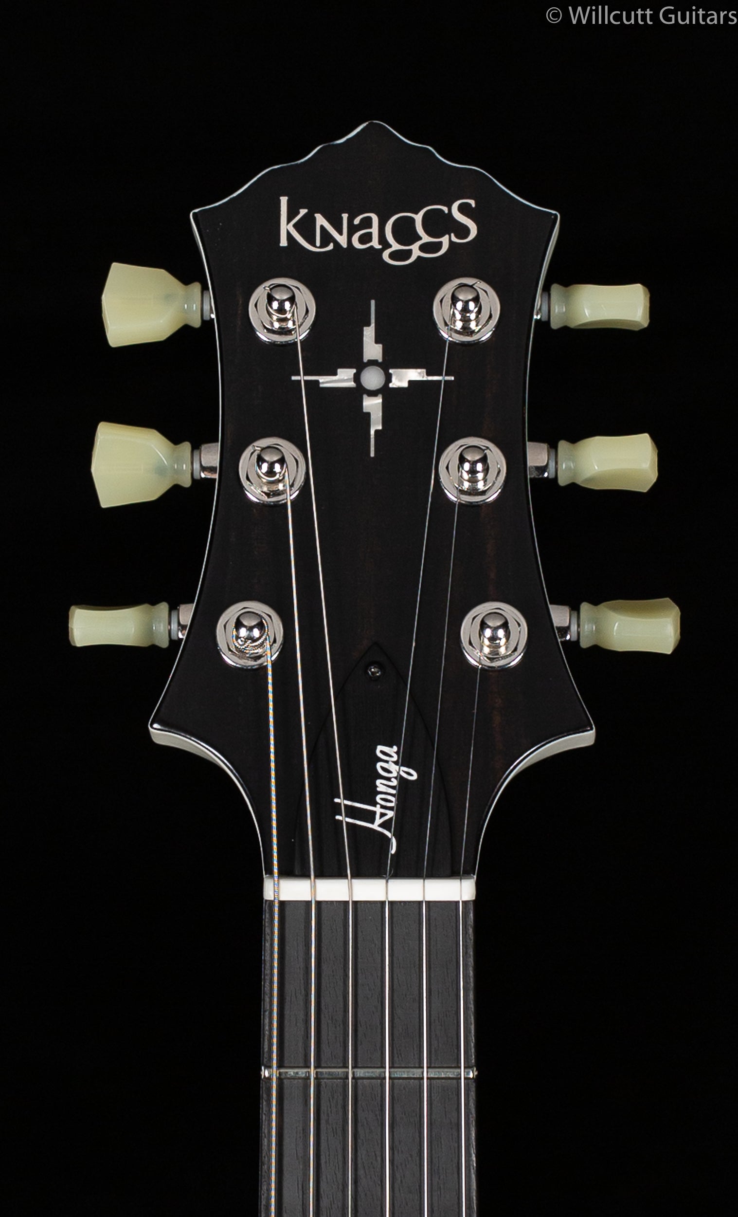 Knaggs Influence series Honga, Creme - Willcutt Guitars