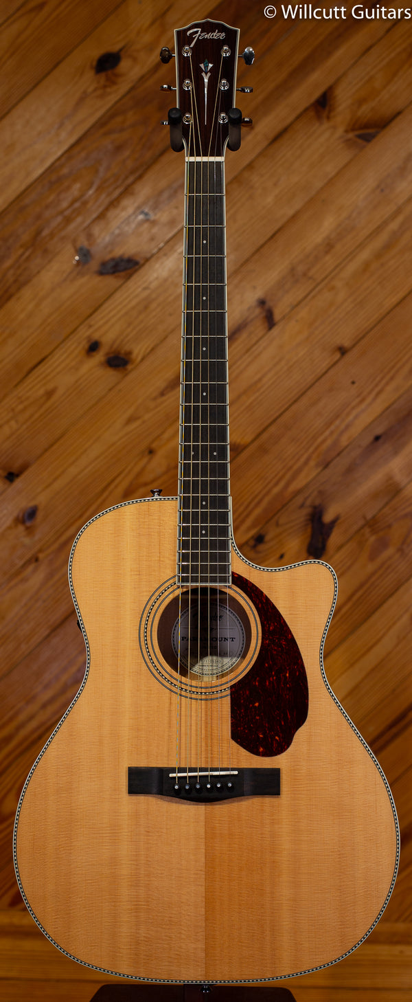 Fender PM-4CE Auditorium LTD Natural OV DEMO - Willcutt Guitars