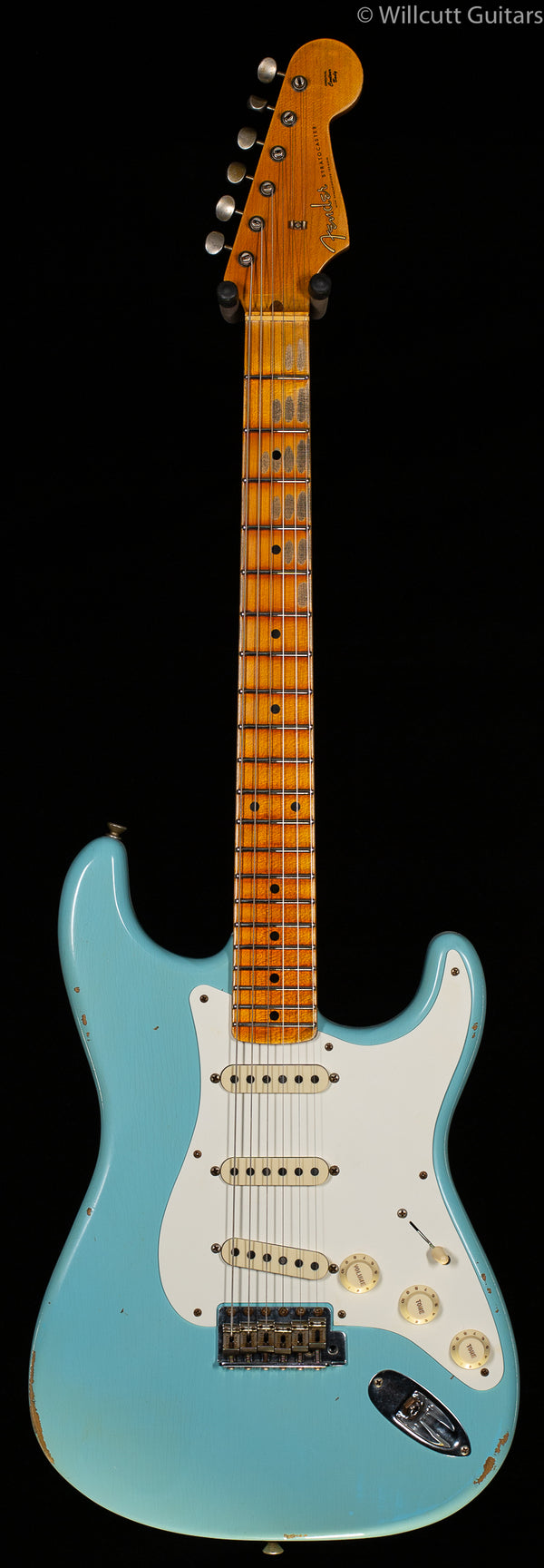 Fender Custom Shop 1957 Stratocaster Relic Maple Fingerboard Faded Age ...