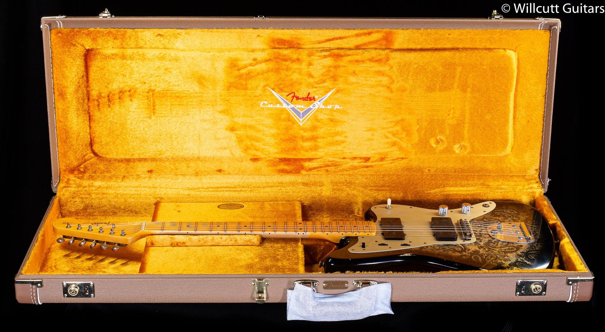 Fender Custom Shop Limited Edition Custom Jazzmaster Relic Aged Black ...